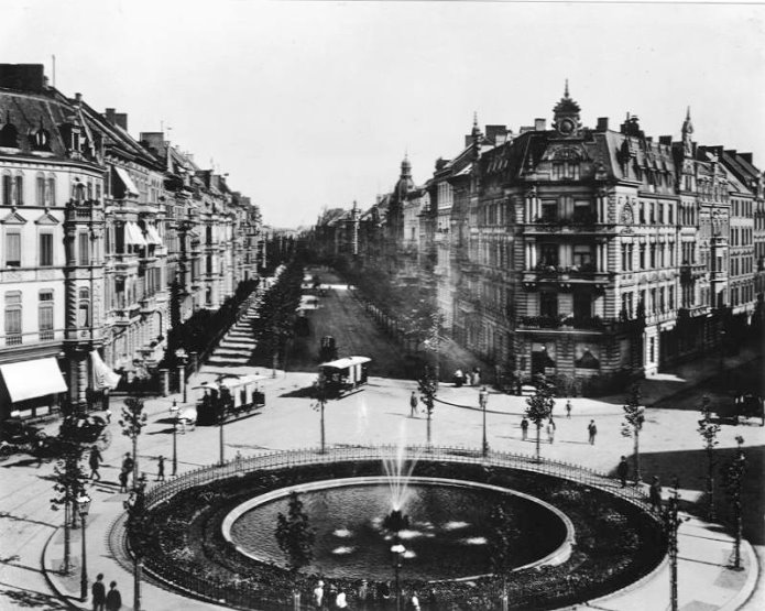 Der Barbarossaplatz Um 1890 Der Köln Lotse